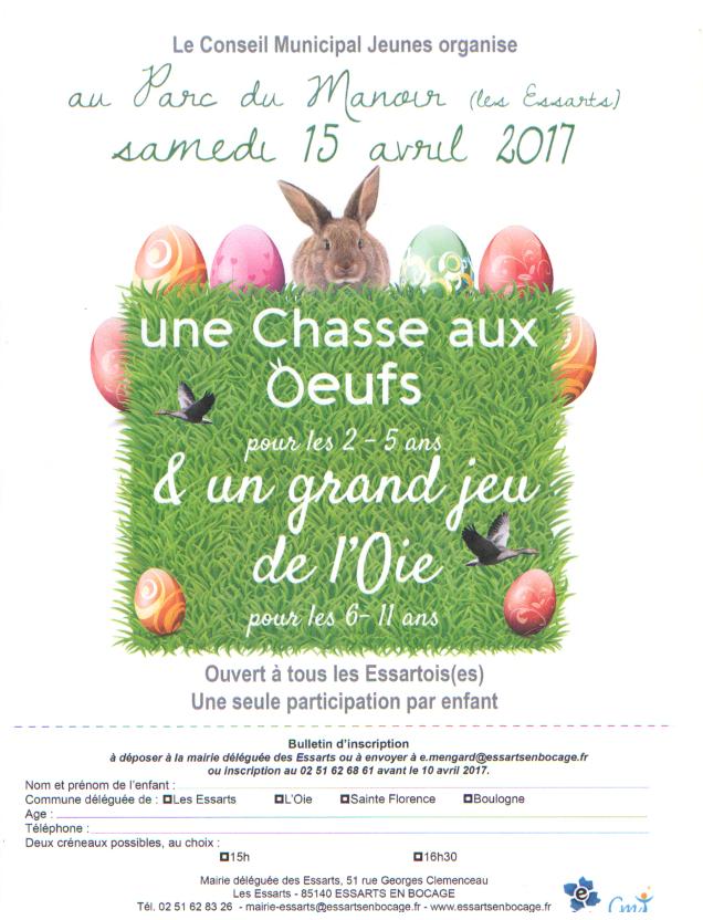 chasse aux oeufs